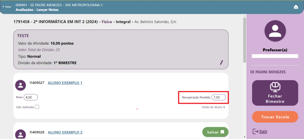 Dúvidas Professor – Diário Online MG Hotsite